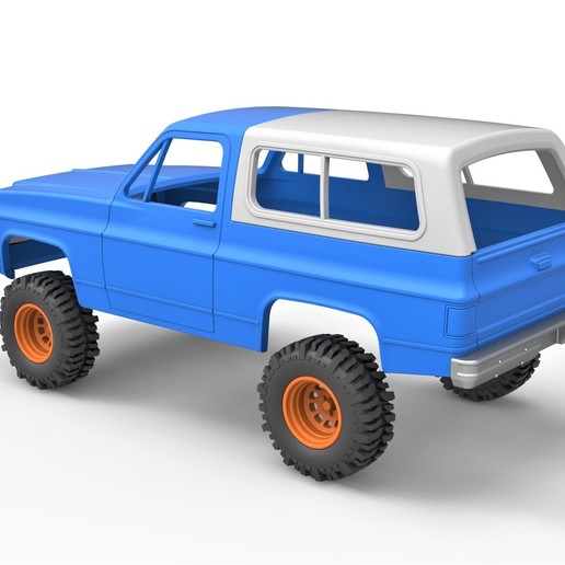Download 3D printer model Diecast shell and wheels 1980 Chevrolet ...