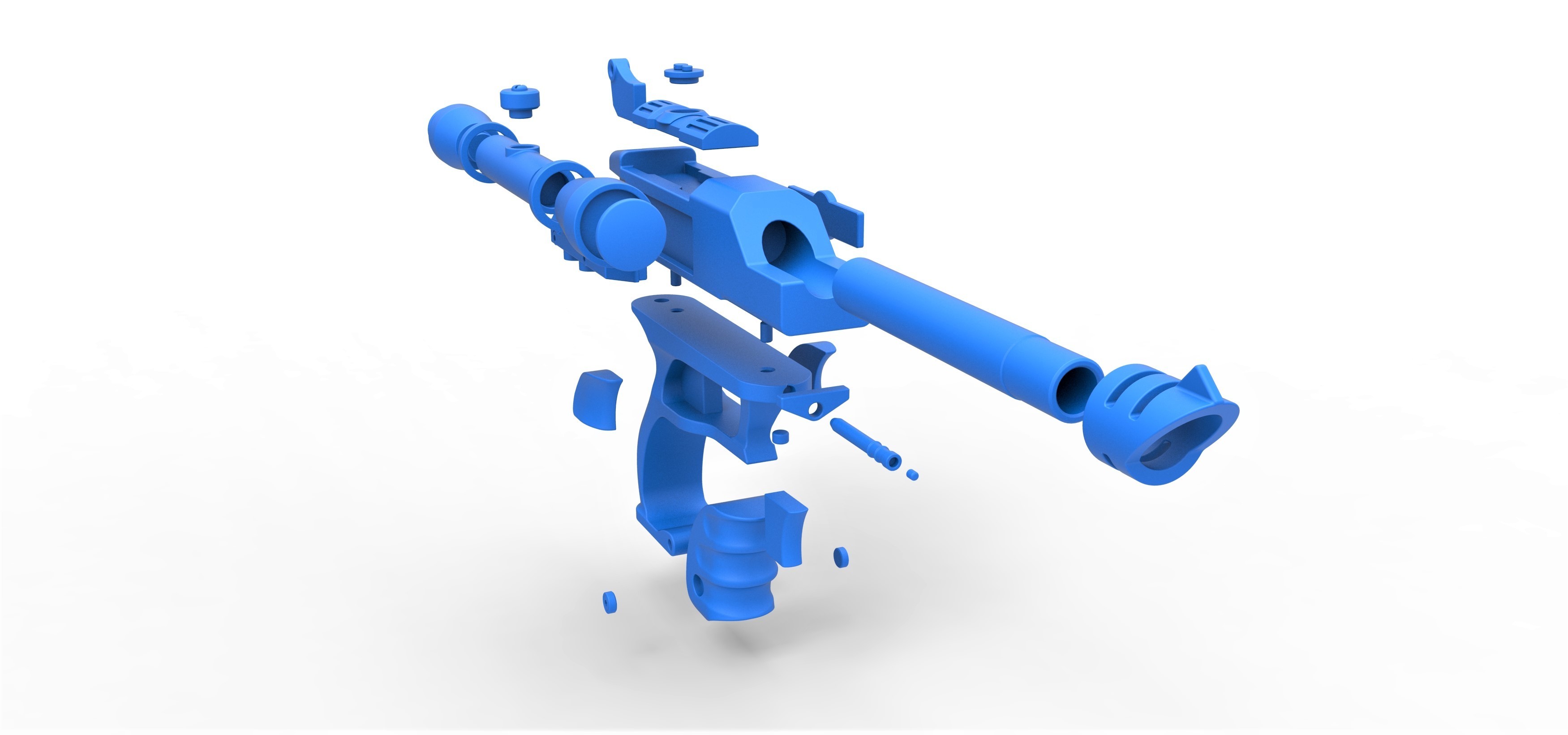 Download STL file Captain Typho Blaster pistol S-5 from Star Wars ...