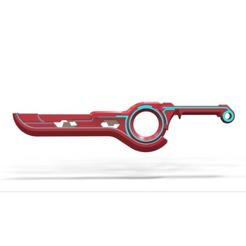 Download STL file Sword Monado from Xenoblade Chronicles ・ Cults
