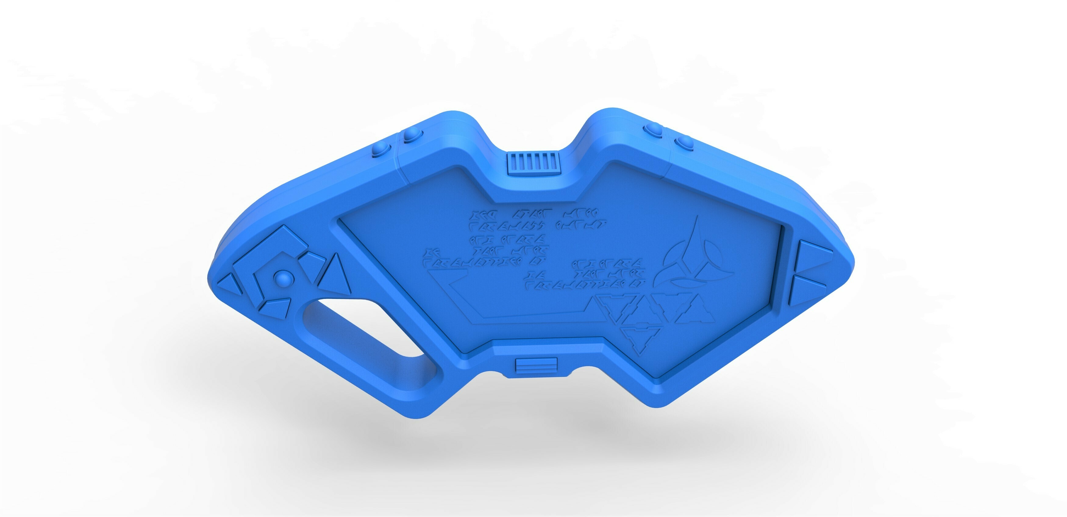 3D-Datei Großes klingonisches Padd aus Star Trek The Next Generation・3D-druckbares Design zum ...