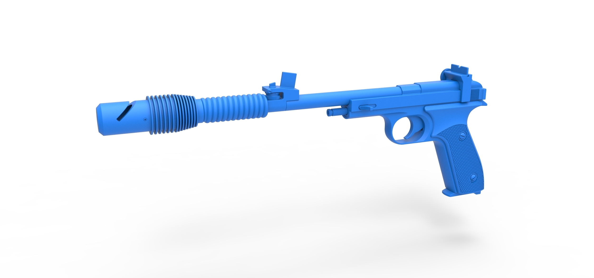 Download STL file Princess Leia Blaster pistol Defender from Star Wars ...