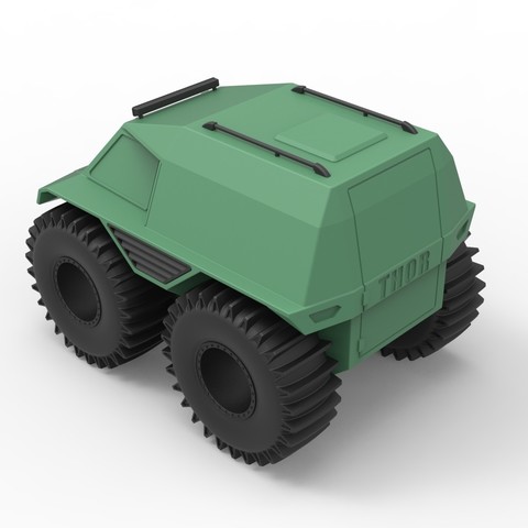 Download 3D printing models Diecast model THOR Ultimate ATV Scale 1:24 ...