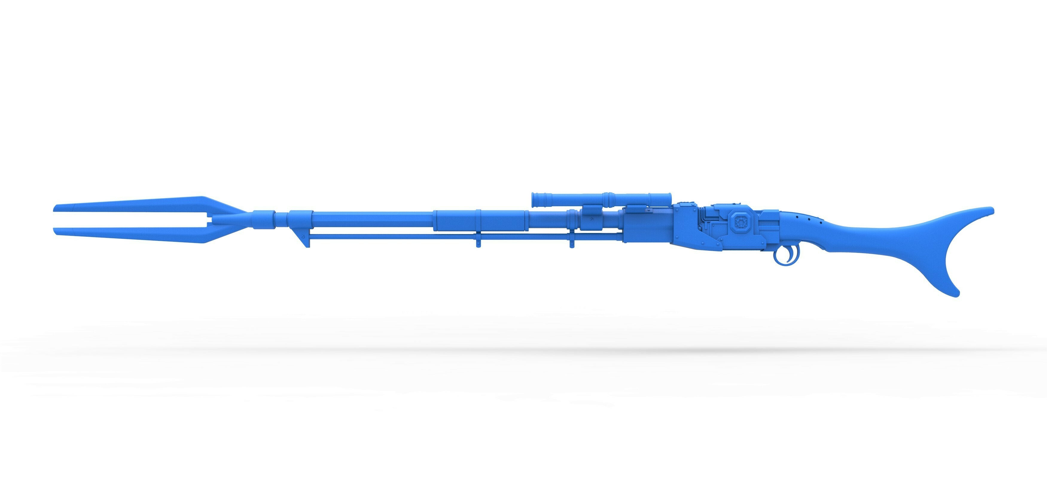 3D file Amban sniper blaster rifle Scale 1 to 6 from The Mandalorian TV series・3D printing idea ...