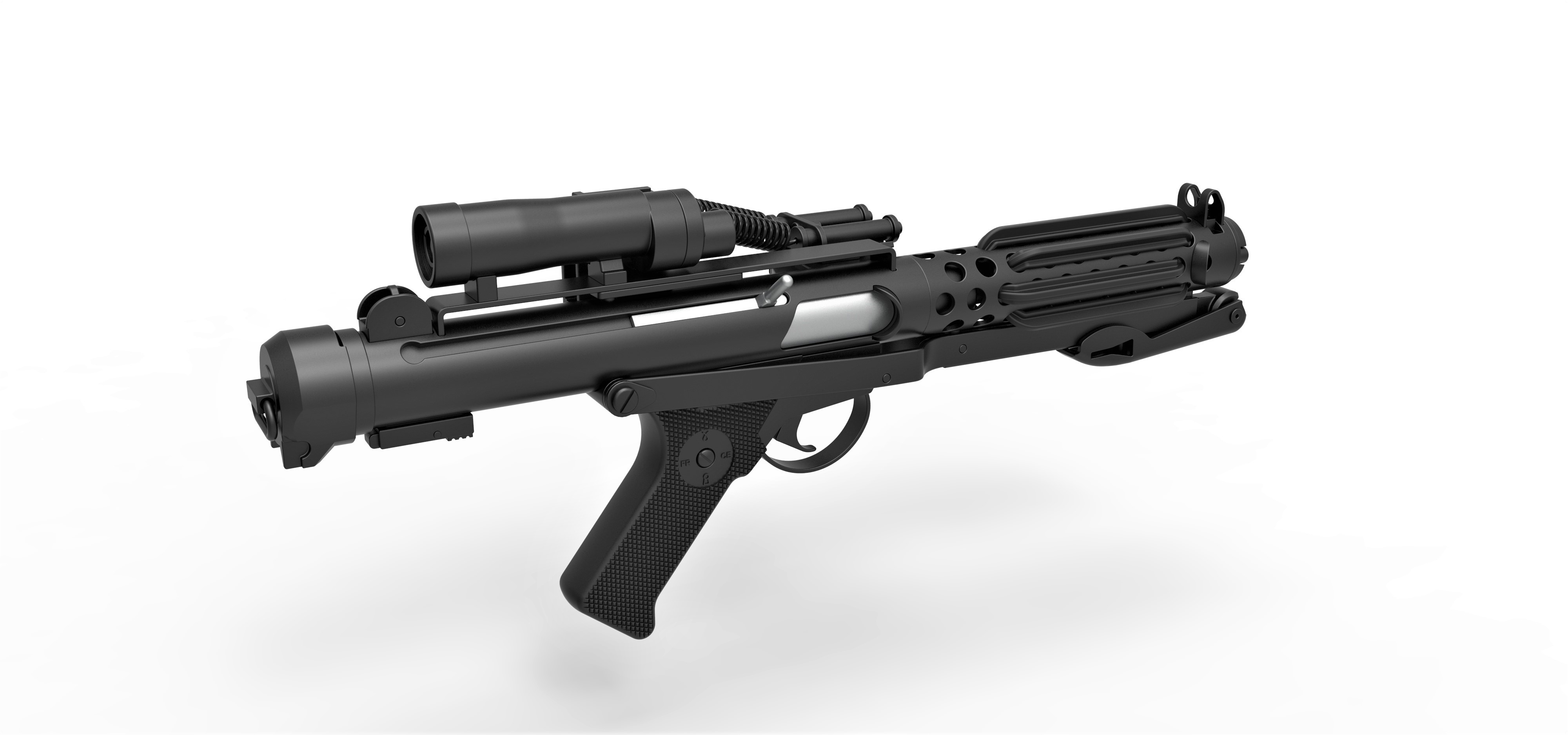 Descargar archivo STL El Stormtrooper Blaster E-11 de la película Star ...