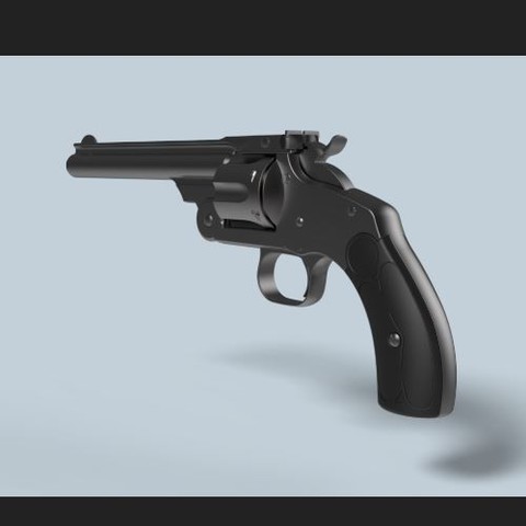 Download STL files Smith & Wesson Model 3 Single Action Revolver ・ Cults