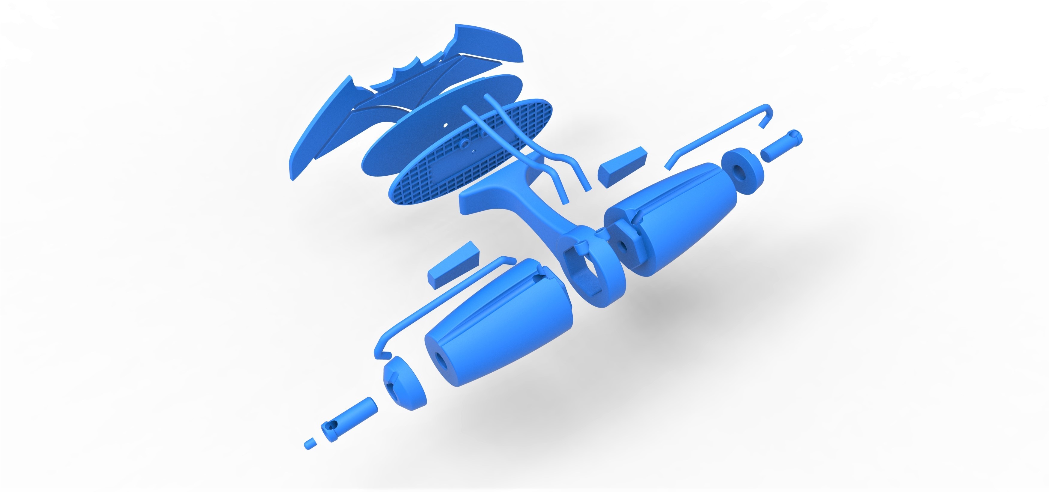 Download STL file Burn mark from the game Batman Arkham Knight • Design ...