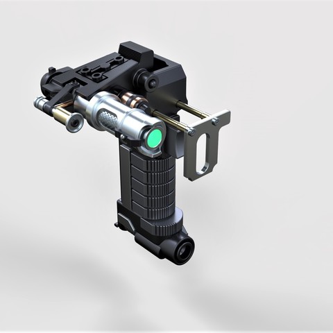 Download 3D printer model Tolian Soran Energy pistol from Star Trek ...