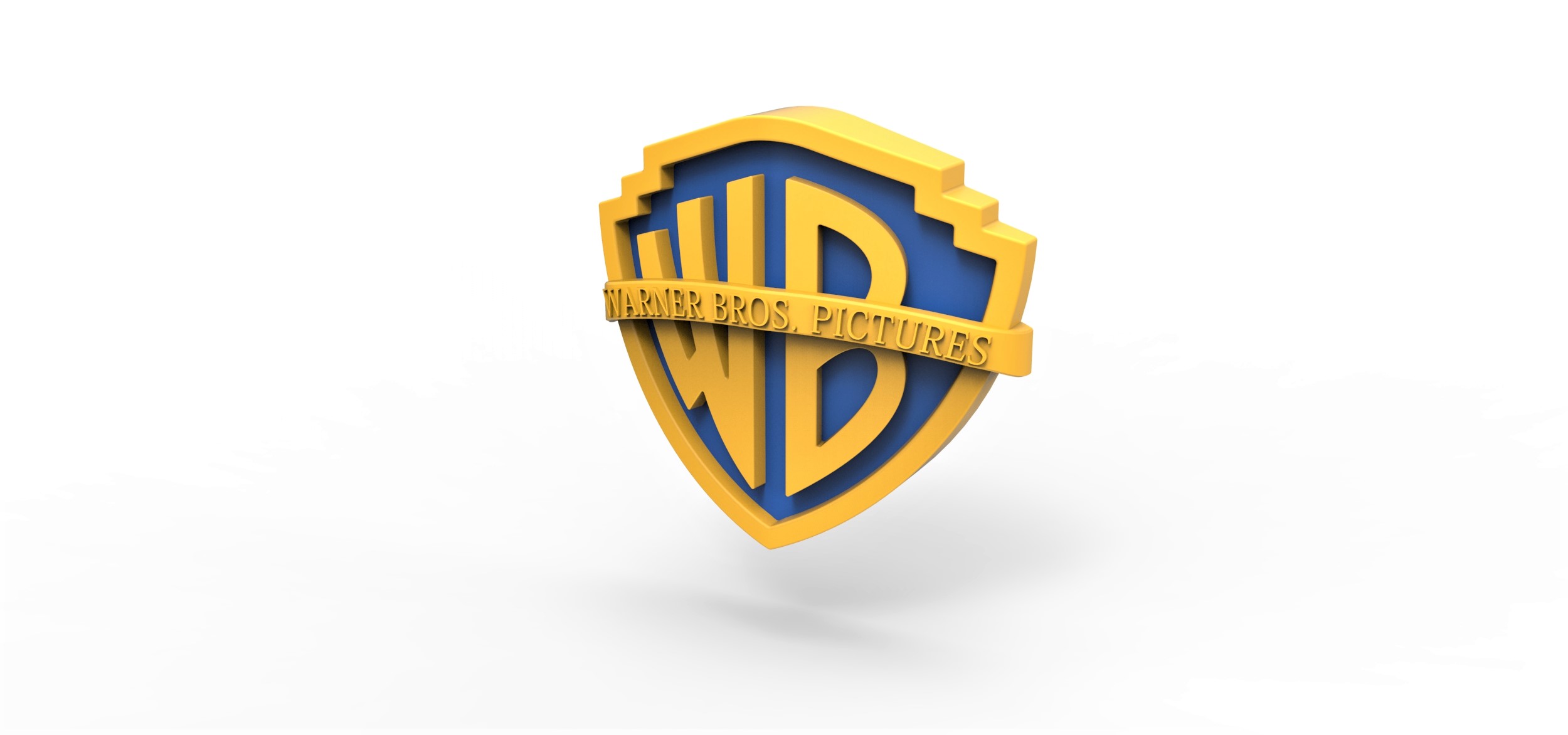 Fichier 3D Logo Warner Bros. Pictures imprimable en 3D・Plan à imprimer ...