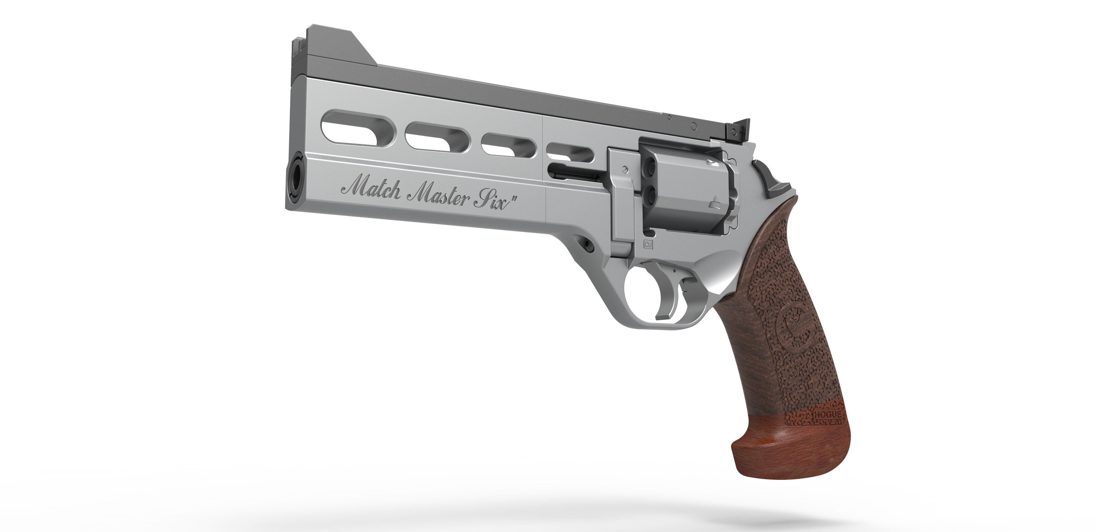 3D file Chiappa Rhino 60DS Match Master Six 🦏・3D print model to ...