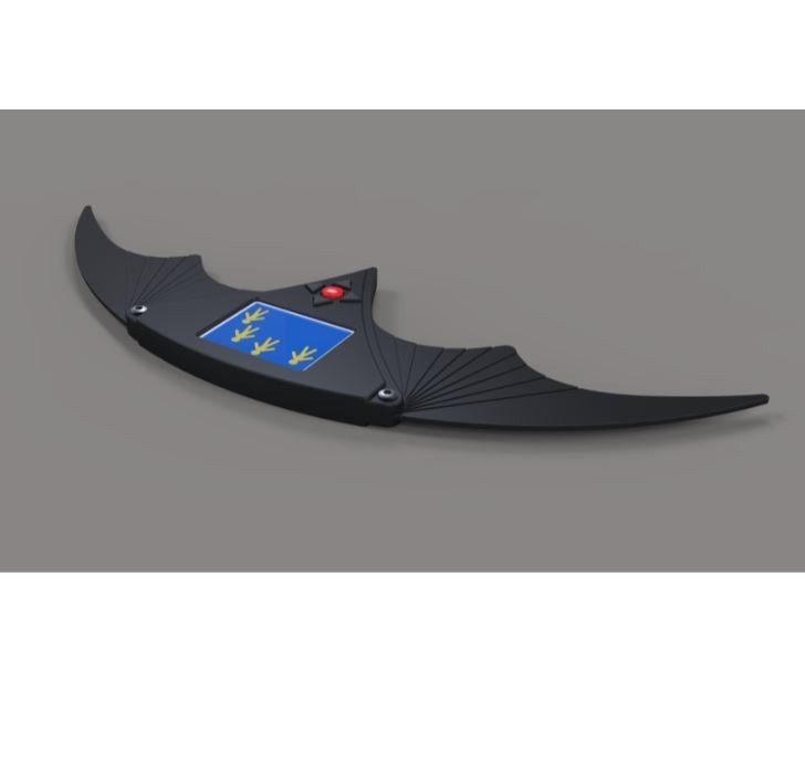 3D file Batarang from movie Batman Returns 🎬・3D printing design to ...