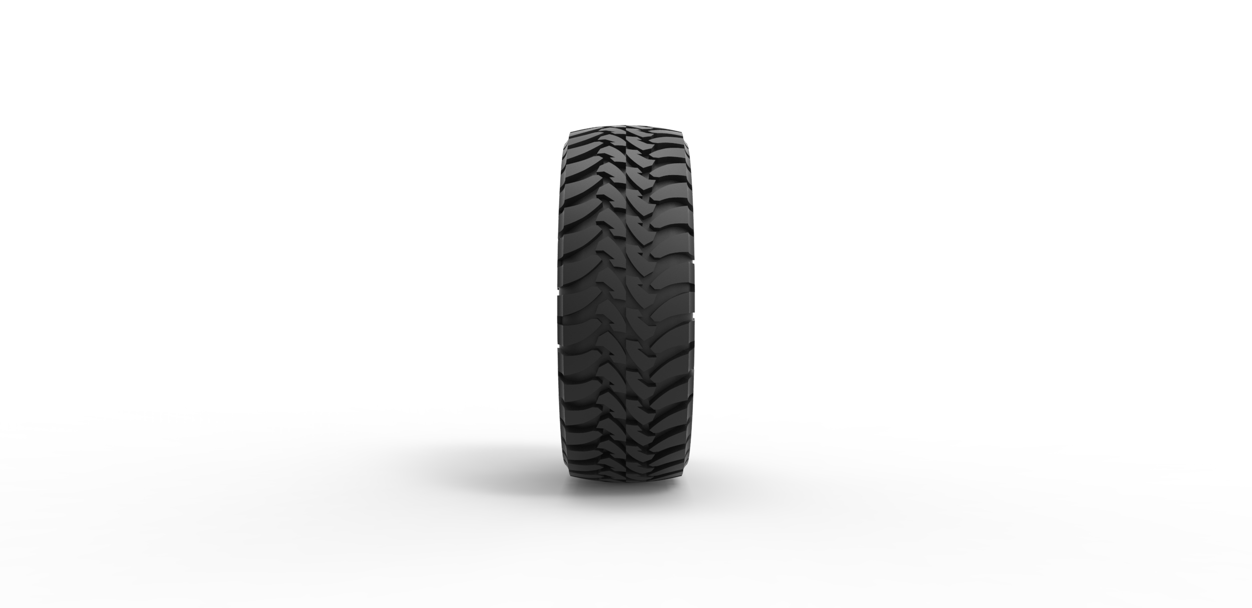 3D file Diecast Trophy truck tire Scale 1 to 10・Design to download and ...
