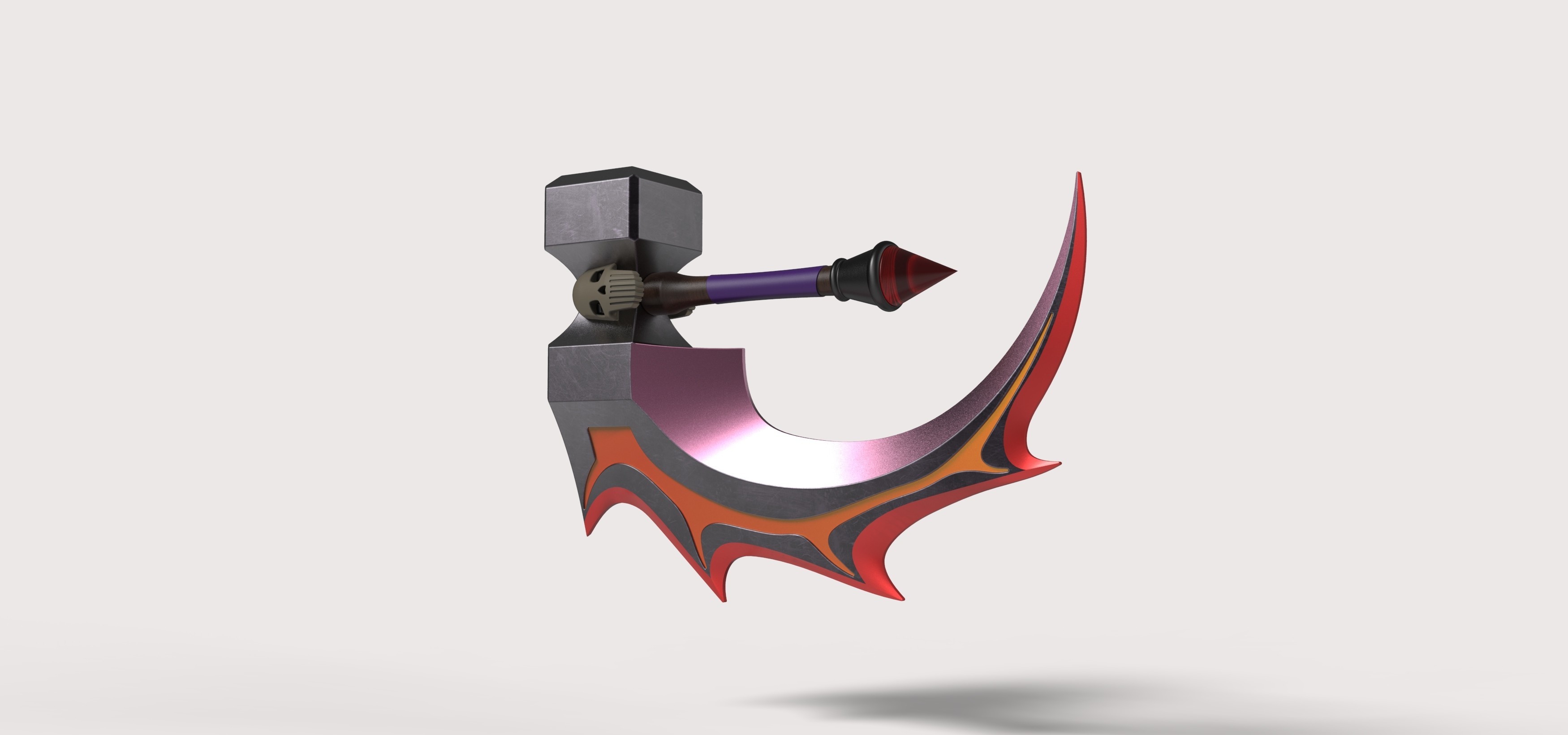Download STL file Basher Blade from Dota 2 • 3D print object ・ Cults