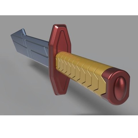 Download STL file Thor's second sword from movie Thor Ragnarok • 3D ...