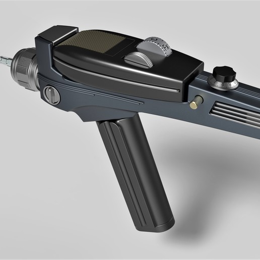 Download 3D printer designs Accurate replica of Phaser from Star Trek ...