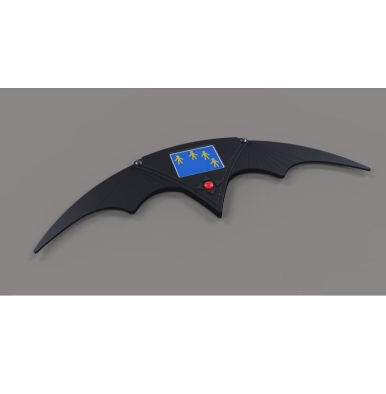3D file Batarang from movie Batman Returns 🎬・3D printing design to ...