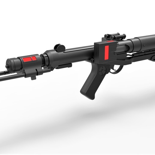 Download 3D printer templates Death trooper blaster rifle E-11D from ...