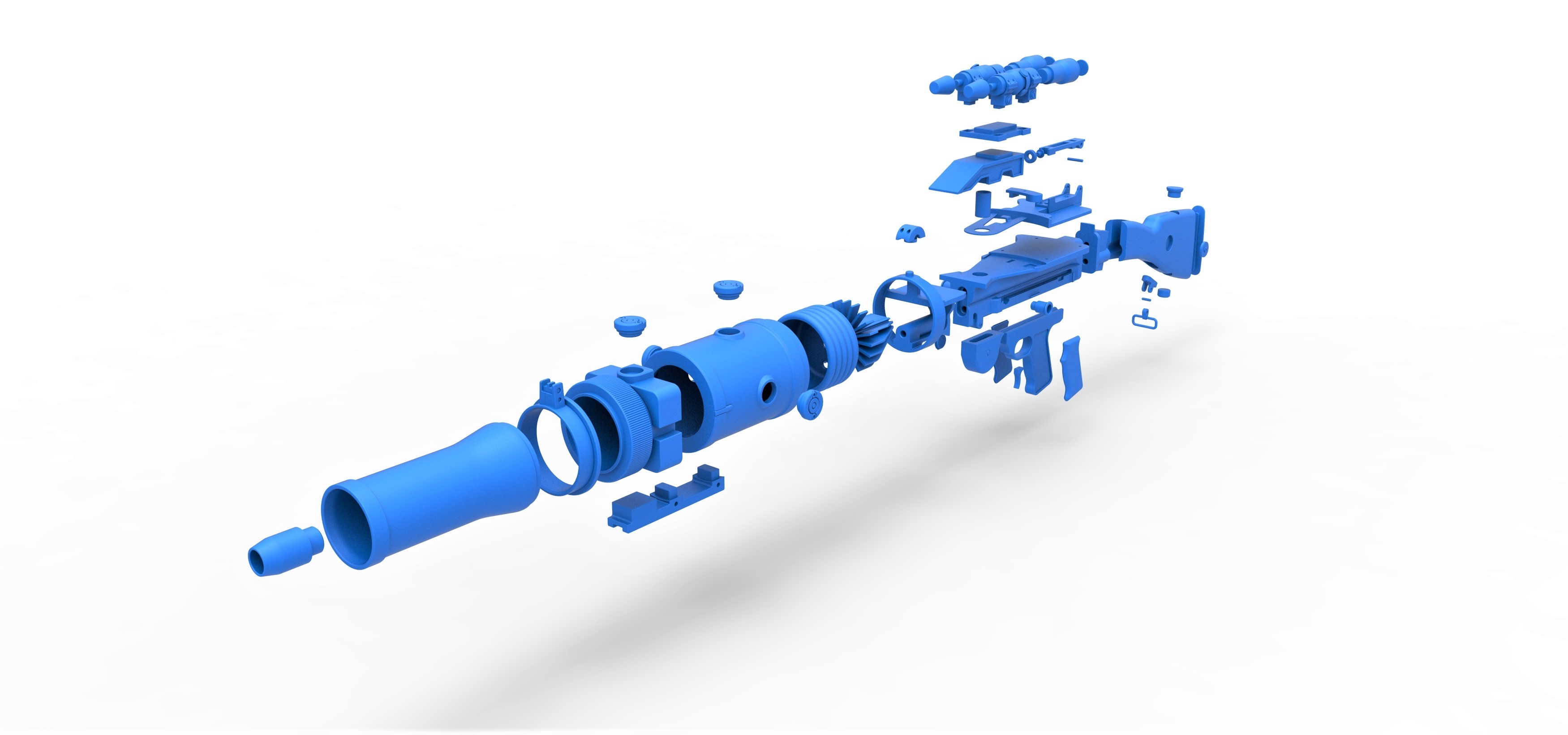Archivo 3D Stormtrooper Heavy Blaster T-21B de Star Wars 🫡・Design para ...