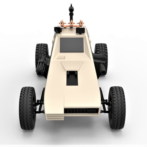 Download 3D model Diecast model Dune buggy from movie Megaforce 1982 ...