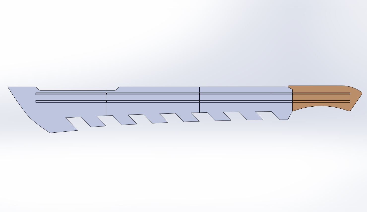 3D file Machete from the movie Machete Kills 2013 🎬・Model to download ...