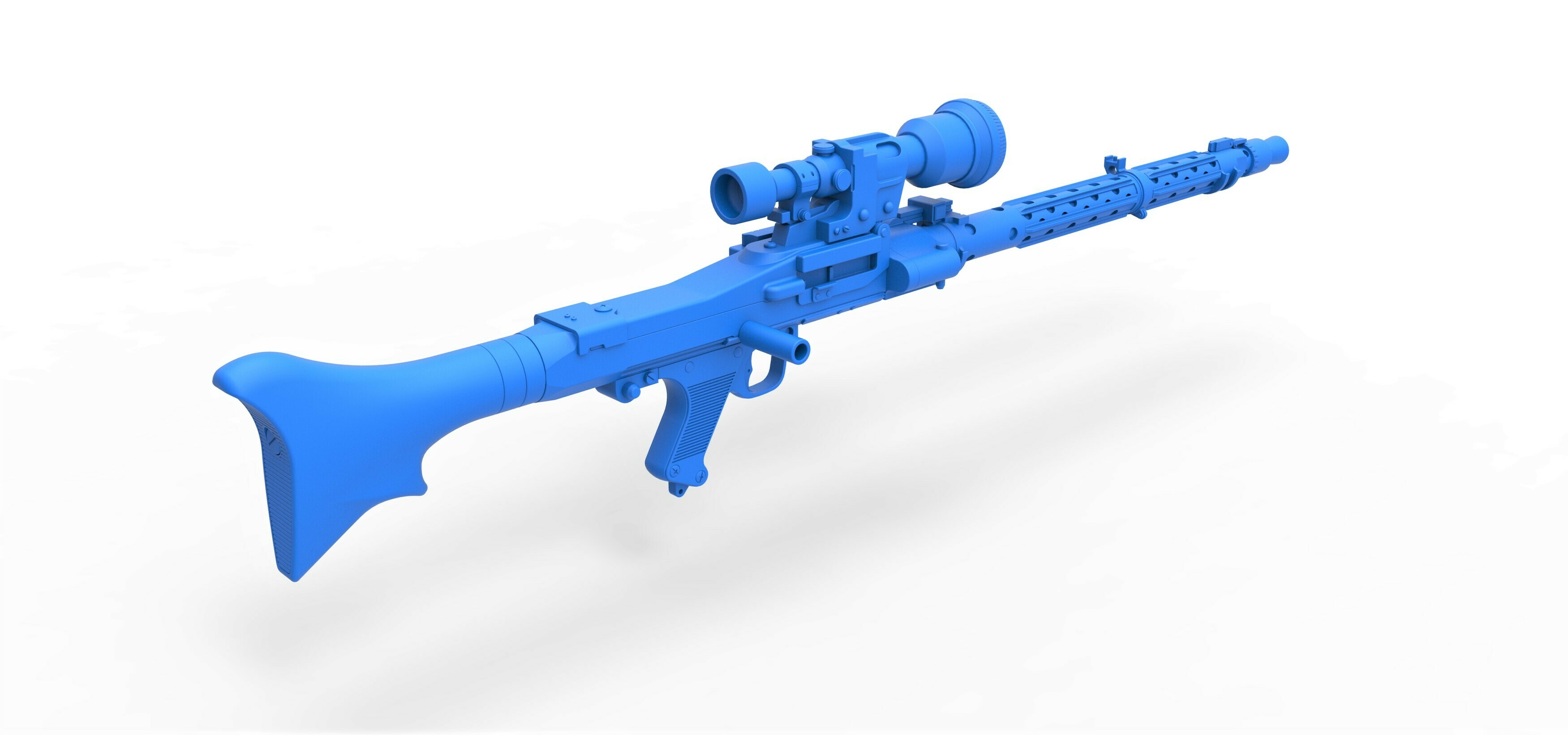 Download STL file Stormtrooper Heavy Blaster Rifle DLT-19X Scale 1 to 6 ...