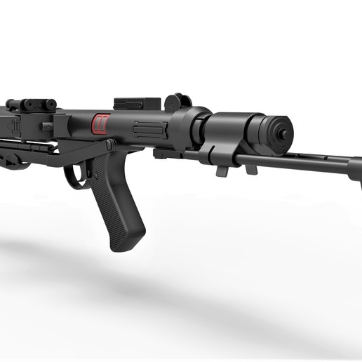 Download 3D printer templates Death trooper blaster rifle E-11D from ...