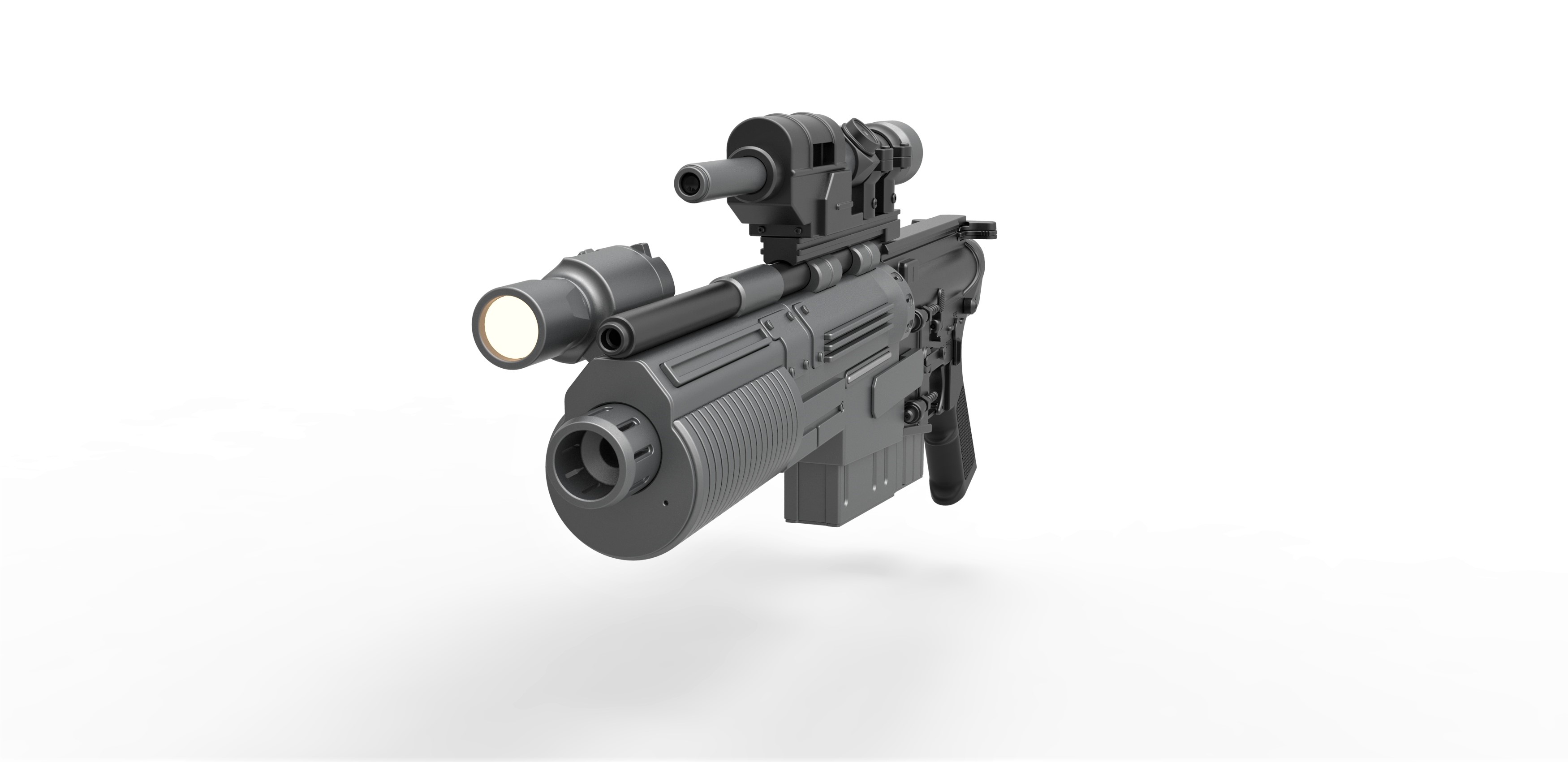 3D file Blaster rifle A300 from the movie Rogue One 2016 🎬・Design to ...