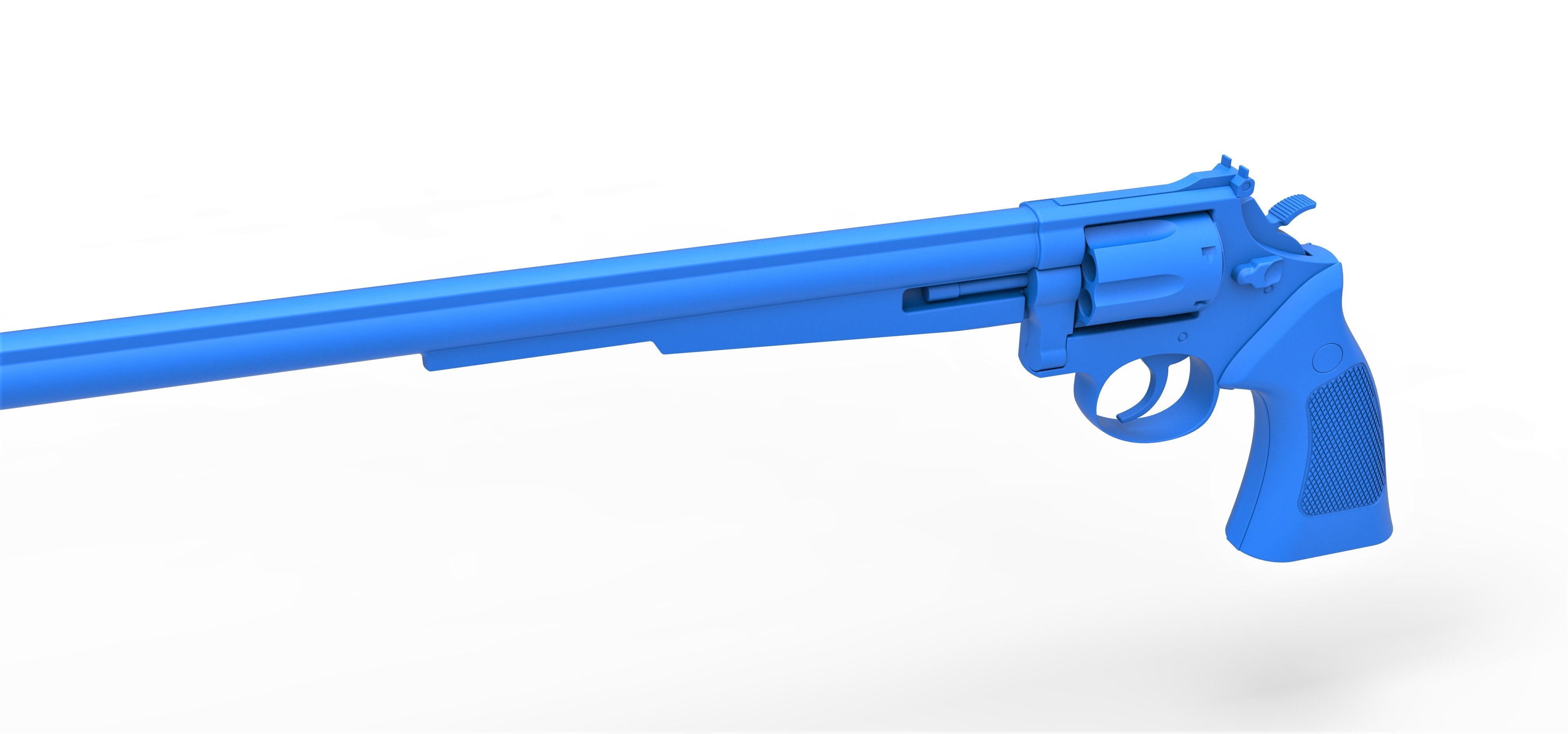 3D file Long barrel revolver of Joker from the movie Batman 1989 🃏・3D ...