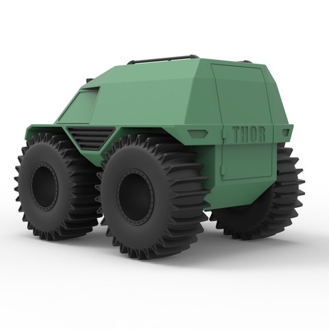 Download 3D printing models Diecast model THOR Ultimate ATV Scale 1:24 ...