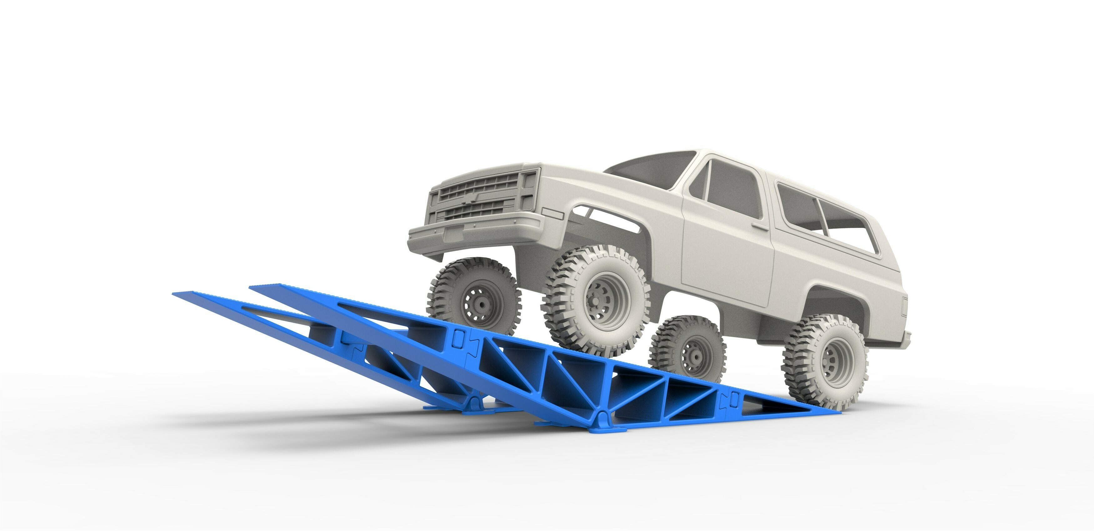 3D file Bridge for diecast RC cars Scale 1:10・3D print object to ...