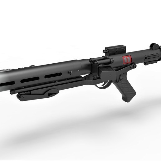 Download 3D printer templates Death trooper blaster rifle E-11D from ...