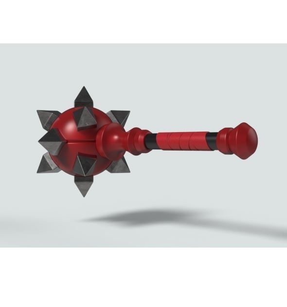 3D file Mace of the Weathered Storm from Dota 2・3D printing template to ...
