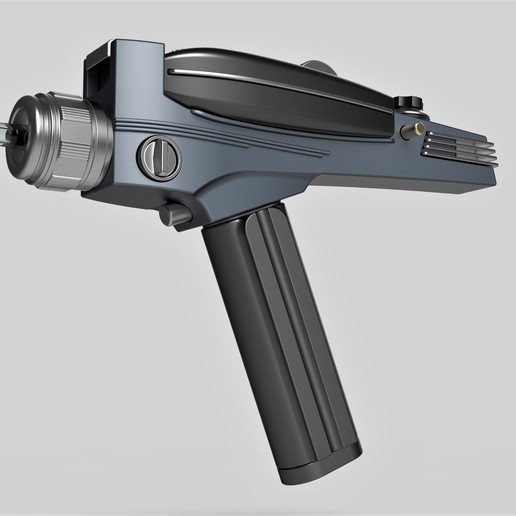 Download 3D printer designs Accurate replica of Phaser from Star Trek ...