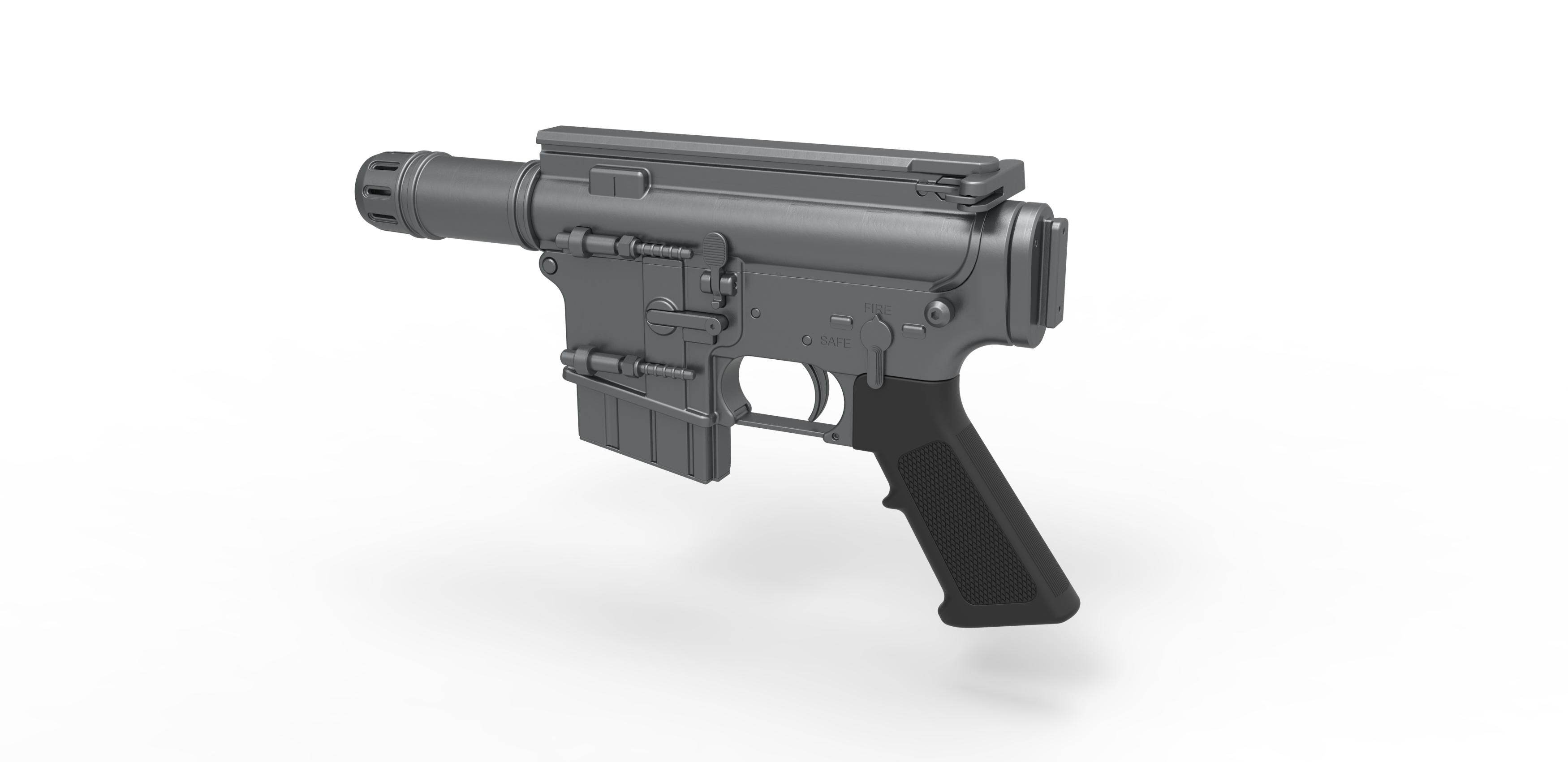 Archivo 3D Pistola blaster A280-CFE de la película Rogue One 2016 🏗 ...