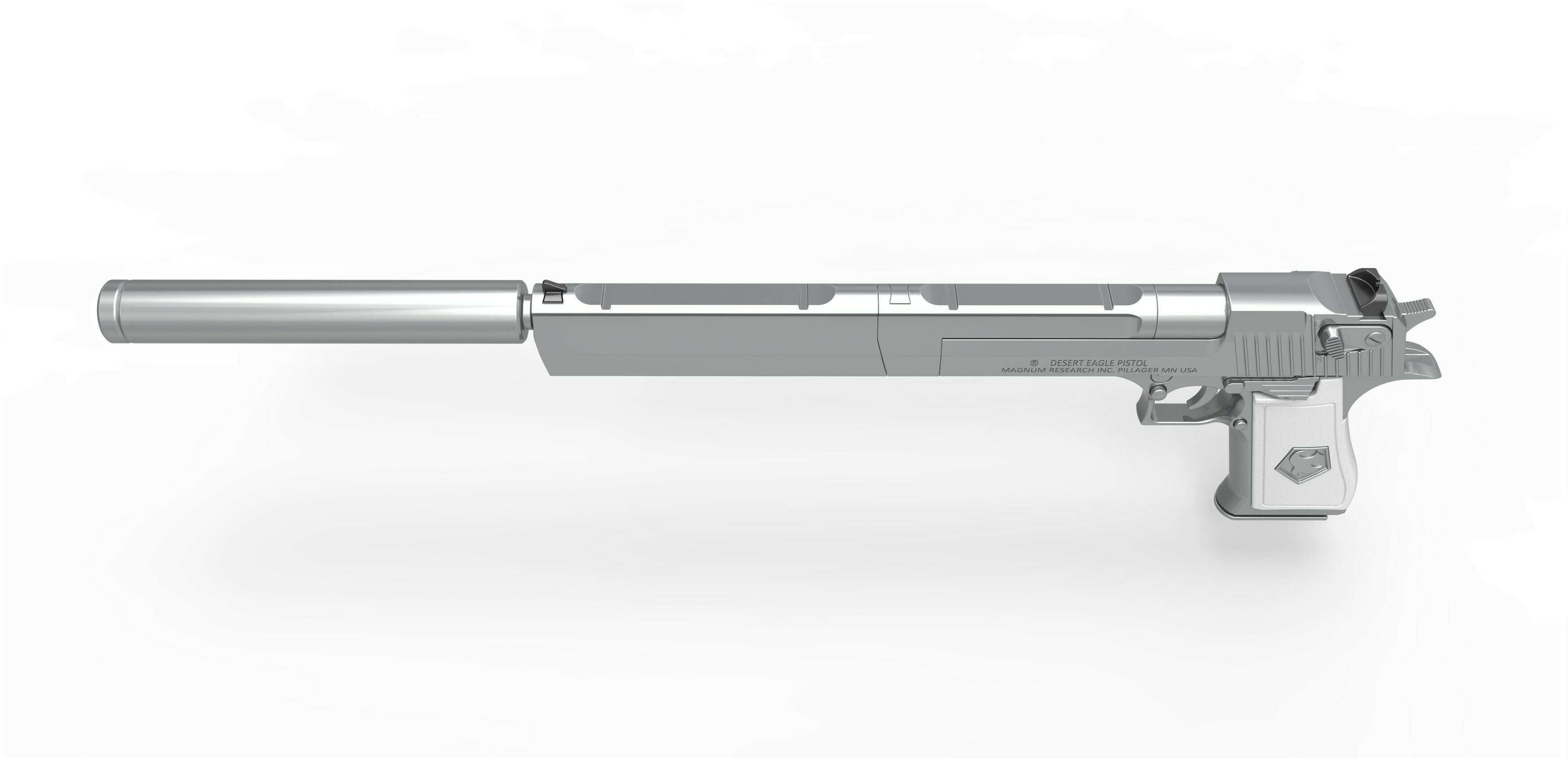 Silenced Desert Eagle