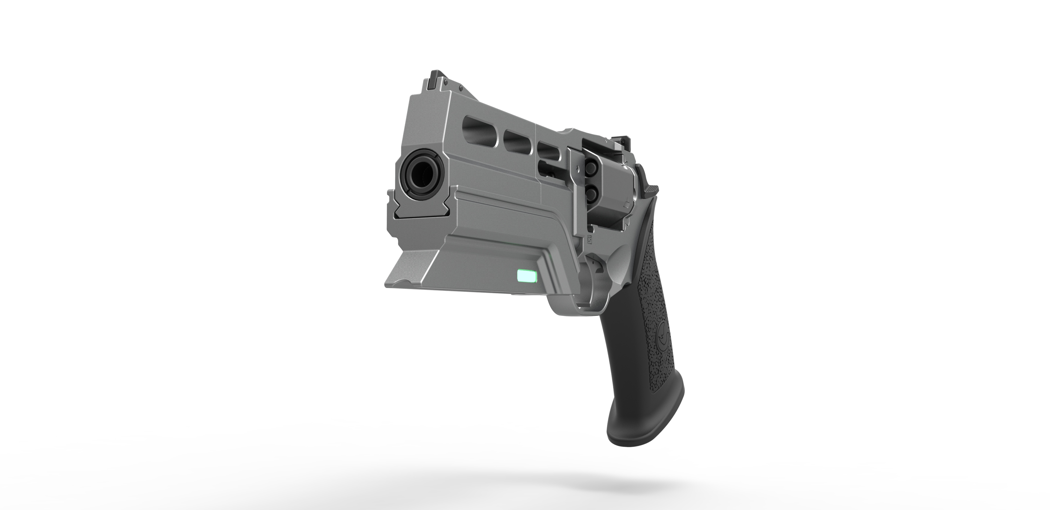 Fichier 3D Revolver du film Total Recall 2012・Plan imprimable en 3D à ...