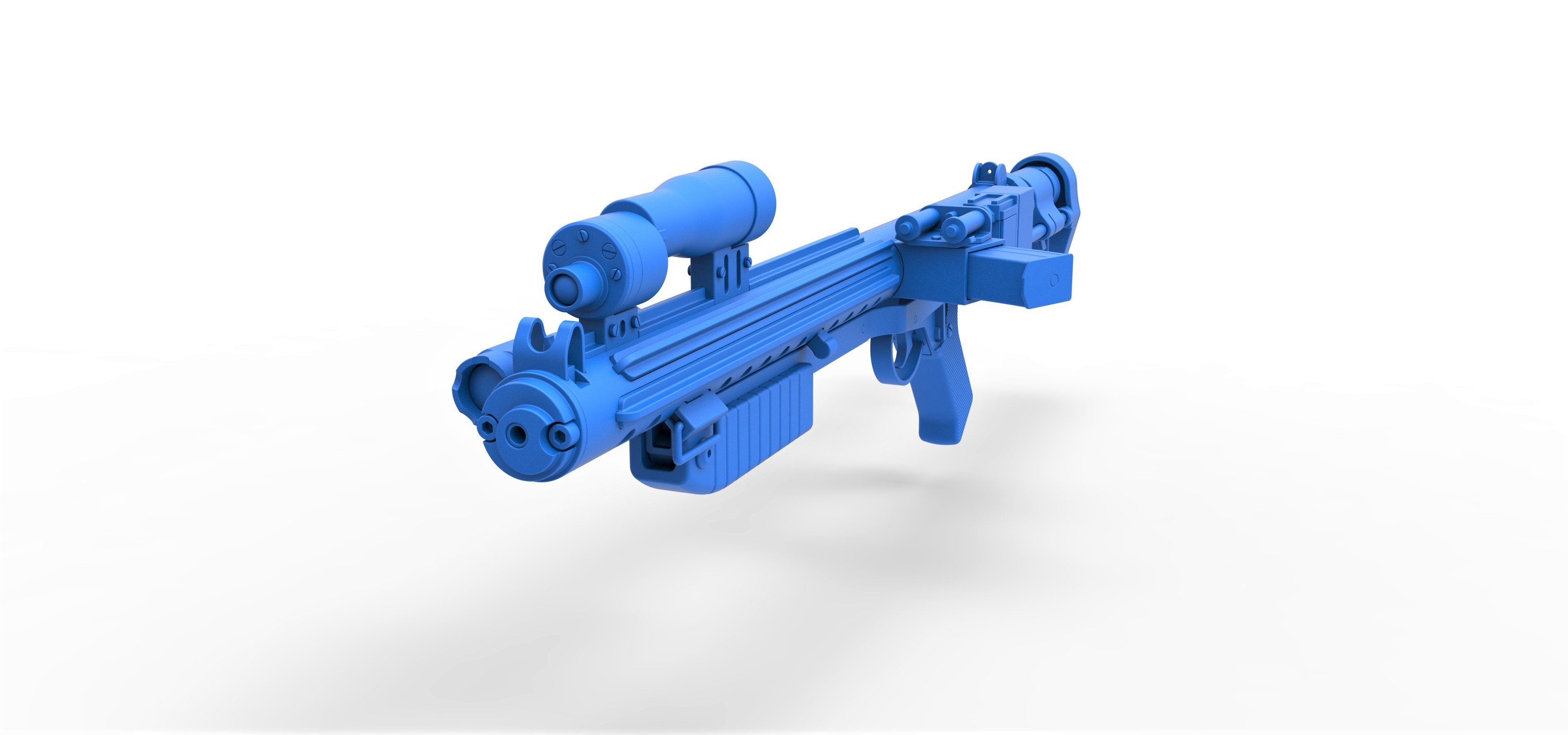 Archivo 3D Range trooper Blaster rifle E-10R de la película Solo Una ...