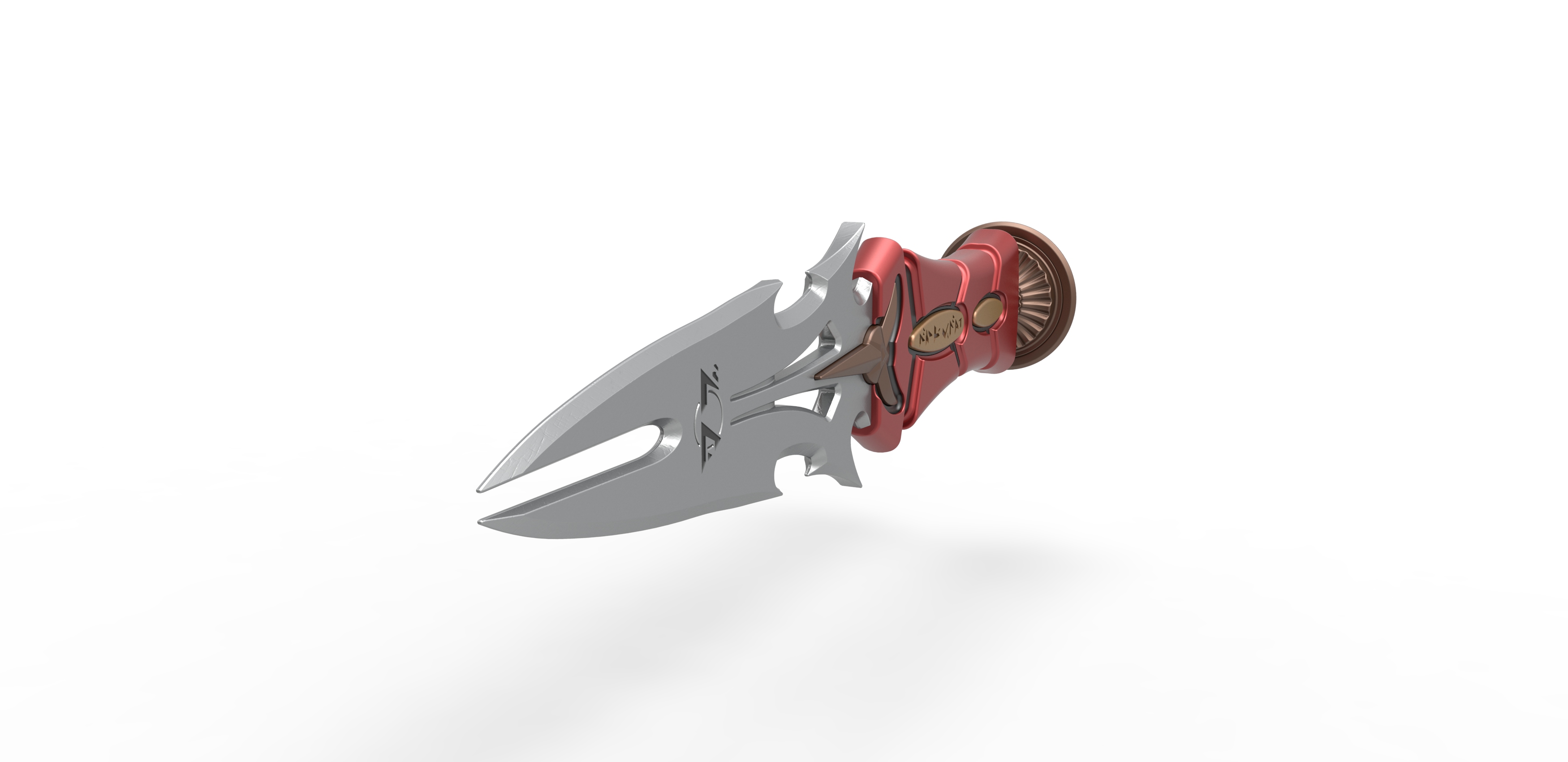 3D file Klingon Mevak ritual knife from Star Trek Deep Space Nine TV ...