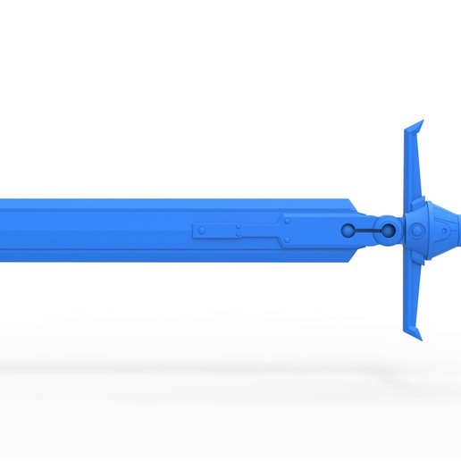 Download STL file Mythril Saber from the game Final Fantasy 7 Remake ...