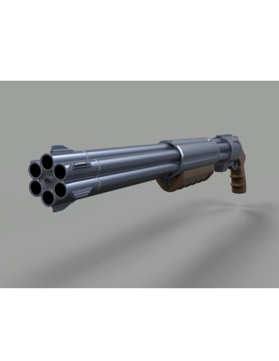 3D file Rifle from movie RIPD 🎬・3D printer design to download・Cults