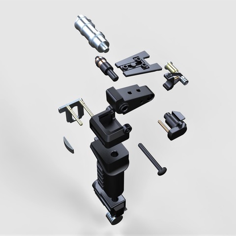 Download 3D printer model Tolian Soran Energy pistol from Star Trek ...