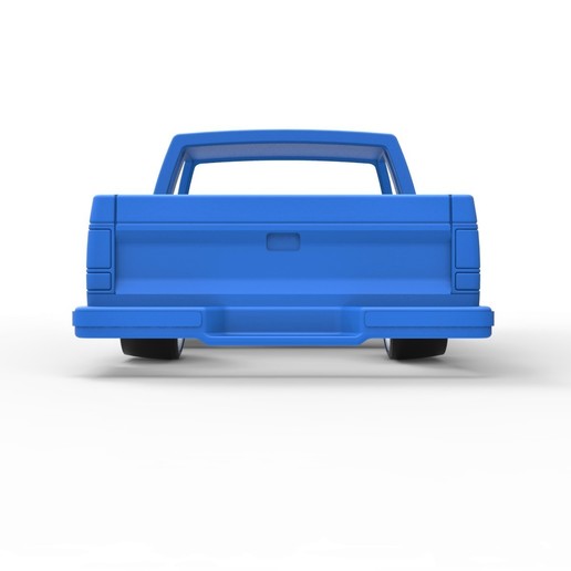 Download STL Diecast shell and wheels Chevrolet S10 Extended Cab 1990 ...