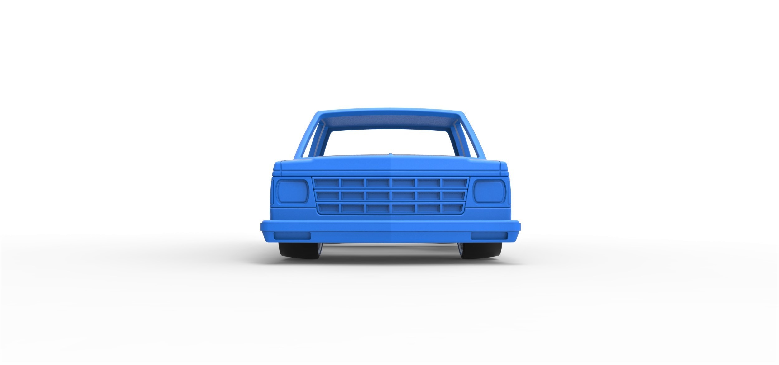 3D file Diecast shell and wheels Chevrolet S10 Extended Cab 1990 Scale ...