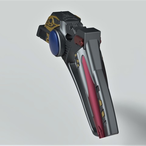 Download 3D printer model Hirogen Energy Pistol from Star Trek Voyager ...