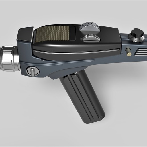 Download 3D printer designs Accurate replica of Phaser from Star Trek ...