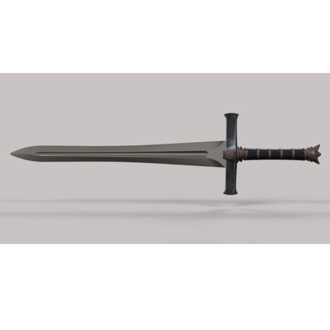 Download STL file Sword of Conan from movie Conan the Barbarian 2011 ...