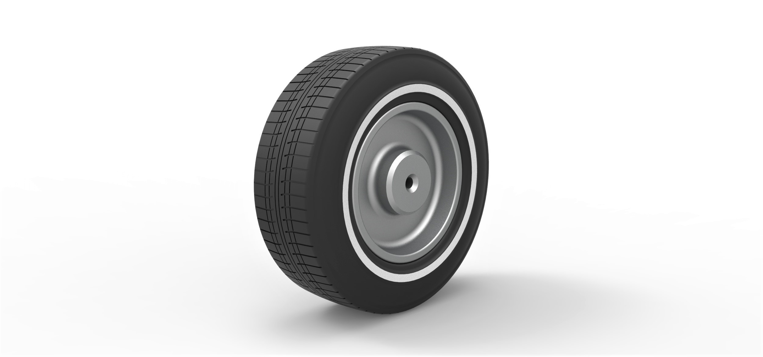 3D file Diecast Car wheel 4 Scale 1 to 10・3D printing idea to download ...