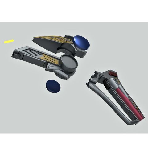 Download 3D printer model Hirogen Energy Pistol from Star Trek Voyager ...