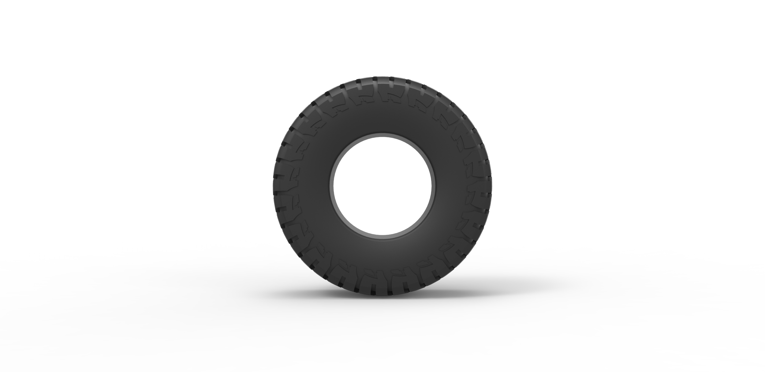 3D file Diecast Trophy truck tire Scale 1 to 10・Design to download and ...