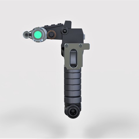 Download 3D printer model Tolian Soran Energy pistol from Star Trek ...