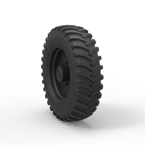 Download STL files Diecast Tractor wheel ・ Cults